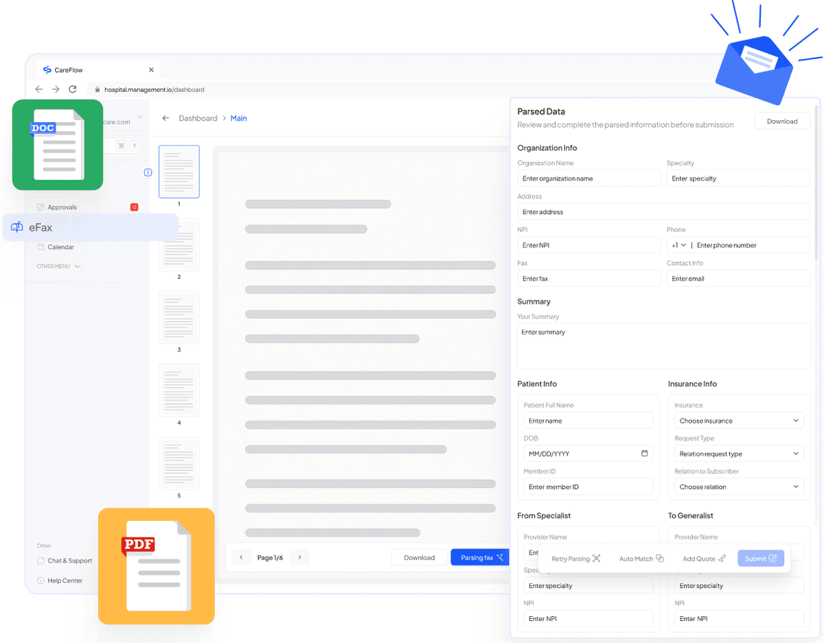CareFlow One - Health Care App