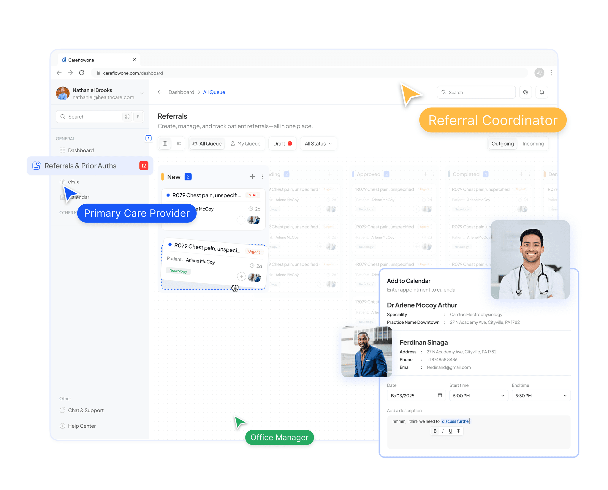 CareFlow One - Health Care App